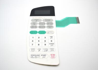 China Eco-Friendly Flexible Flat Membrane Switch for Medical Microwave Therapy - 0.1-0.3mm Travel, 1M+ Cycles for sale
