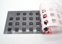China Custom Tactile Embossed Membrane Switch Panel 180mm x 110mm with 5-Color Printing and 1M+ Cycle Life for sale