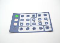 China Custom Tactile Embossed Membrane Switch Panel 180mm x 110mm with 5-Color Printing and 1M+ Cycle Life for sale