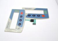 China Embossed 5-Button Tactile Membrane Switch with Anti-Scratch Surface, 1M+ Actuations, ≤50VDC Operating Voltage for sale