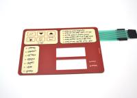 China Metal Dome Membrane Switch with LED Backlight - 0.4-1.0mm Tactile Travel, -40℃ to 70℃ Operating Range for sale