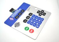 China Embossed Tactile Sealed Membrane Switch with Shielding Circuit - ZS-31 Model 175mm x 175mm Metal Dome Tactile for sale