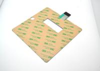 China Embossed Tactile Sealed Membrane Switch with Shielding Circuit - ZS-31 Model 175mm x 175mm Metal Dome Tactile for sale
