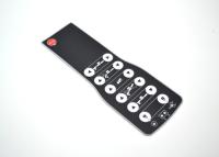 China Embossed Tactile Membrane Switch Panel ZS-42 with 3-Color Printing and Moisture-Proof Design for Industrial Applications for sale