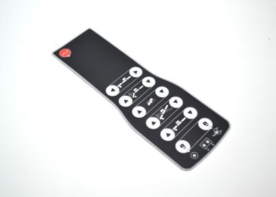 China Embossed Tactile Membrane Switch Panel ZS-42 with 3-Color Printing and Moisture-Proof Design for Industrial Applications for sale