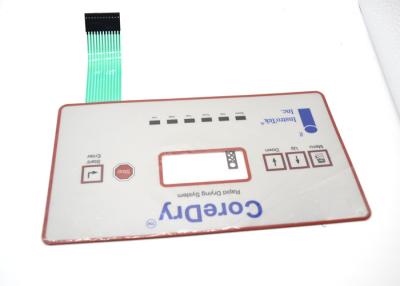China ZS-38 Non-Tactile Flat Membrane Keyboard Panel for Core Dry On Rapid Drying System - 35V DC, 5M Cycle Life for sale