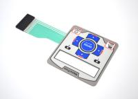 China Embossed Tactile Metal Dome Membrane Switch with 4-Color Overlay for Remote Controllers - 100 Million Cycle Life, -40°C to +80°C Operation for sale