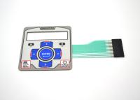 China Embossed Tactile Metal Dome Membrane Switch with 4-Color Overlay for Remote Controllers - 100 Million Cycle Life, -40°C to +80°C Operation for sale