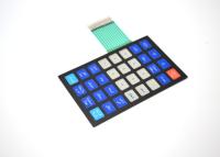 China Custom Tactile Membrane Keyboard 100mm x 70mm with 3M467 Adhesive | ≤50VDC Operation | 1 Million Cycle Life for sale