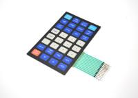 China Custom Tactile Membrane Keyboard 100mm x 70mm with 3M467 Adhesive | ≤50VDC Operation | 1 Million Cycle Life for sale