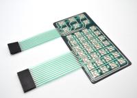 China OEM Membrane Switch Keyboard Moisture Proof Push Button Switch 100mA 35V for sale