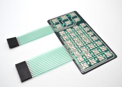 China OEM Membrane Switch Keyboard Moisture Proof Push Button Switch 100mA 35V for sale