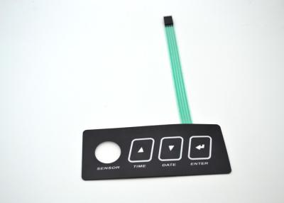 China Embossed Metal Dome Membrane Switch With Glossy Surface Long Life Span for sale