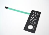 China Professional Three Button Tactile Membrane Switch with Metal Dome - 50VDC Operating Voltage, 1 Million Cycle Life for sale