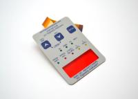 China LED Embossed Tactile FPC Membrane Switch Keypad 0.3mm Thick with 35V DC Circuit Rating and -20°C to +80°C Operating Temperature for sale