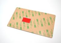China Flat Non-Tactile Membrane Switch Panel with Red Transparency Window - PET/PC Material, ZIF Connector 0.5mm-2.54mm Pitch for sale