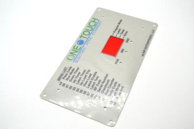 China Light Weight Membrane Switch Panel for Transducer Automatic Press 0.3 to 3N for sale