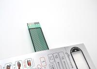 China Flat Tactile Metal Dome Membrane Switch with 2.54mm Connector and Shielding Circuit for Microwave Oven Applications for sale