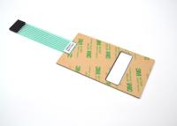 China Dust Proof Push Button Membrane Switch with 1 Million Cycle Life, -40°C to +80°C Operating Temperature Range for sale
