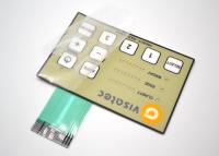 China Glossy Surface Tactile Membrane Switch Panel -20°C to 65°C Operating Temperature 30V Max for sale