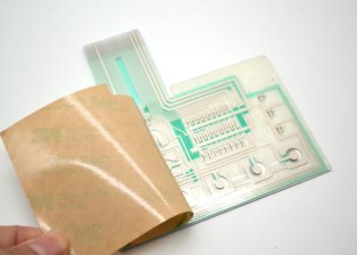China Single Button Waterproof Membrane Switch 110mm x 70mm OEM Standard Keypad for sale