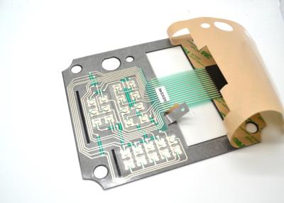 China Thin Shape Metal Dome Membrane Switch 0.3mm Thickness Matte Surface for Industrial Keyboards for sale