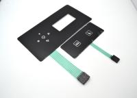 China Custom Flat Non Tactile Metal Dome Membrane Switch With Clear Display Window for sale