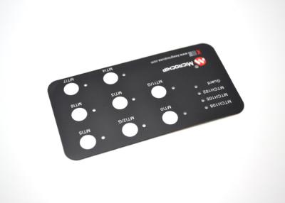 China Flat Non-Tactile Membrane Switch Keypad with 3M467 Adhesive for Microchip - ZS-80 Series with Custom Logo Options for sale