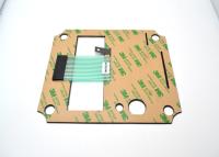 China ZS-74 Shielding Circuit Sealed Membrane Switch 35V DC 100mA with 5 Million Cycle Life and Scratch Resistant Glossy Surface for sale