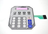 China Abrasion Resistant Metal Dome Membrane Switch Easy To Operate / Intuitive for sale