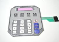 China Embossed Tactile Metal Dome Membrane Switch with Protection Film Overlay 12mm for sale