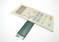 China ZS-83 Microwave Oven Membrane Switch Keypad with Shielding Circuit - 0.125mm PET Circuit, 1 Million Cycle Life for sale