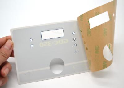 China Glossy Finish PET Membrane Switch Keypad Multi Color 15-750gf Tactile for sale