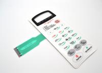 China ZS-89 Flat Keys Non-Tactile Membrane Switch Keypad for Microwave Oven - 0.1-0.4mm Travel, 1 Million Cycle Life for sale