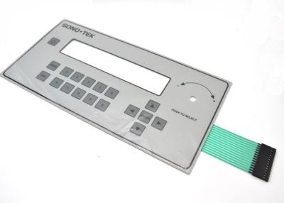 China Waterproof Flat Metal Dome Membrane Switch Panel For Medical Appliances for sale