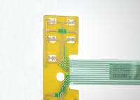 China ZS-09 LED Membrane Switch with Tactile Embossed Buttons for Printer Controller - 30V Max, -20° to 65°C Operating Range for sale