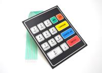 China Custom 90×105mm Multi-Button Tactile Membrane Switch Keyboard Without Metal Dome - ZS-99 Model for sale