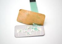 China Push Button PVC FPC Membrane Switch Keypad Scratch Resistant 2mm Cable Automotive for sale