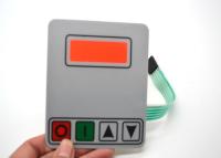 China Multi Color Printing Flat Membrane Switch with Human Interface Layer 12V for sale