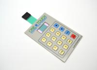 China Flat/Embossed Push Button Membrane Switch with LCD Display Window - 35V DC, 5M Cycle Life, -40°C to +80°C Operating Range for sale