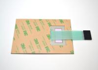 China Flat/Embossed Push Button Membrane Switch with LCD Display Window - 35V DC, 5M Cycle Life, -40°C to +80°C Operating Range for sale