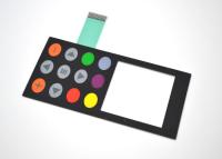 China Tactile Embossed Push Button Membrane Switch 35V DC with 1 Million Cycle Lifespan Gas Proof ZS-103 for sale