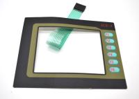 China Embossed Tactile Membrane Switch Keypad With 3M55230 Back Adhesive for sale