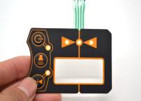 China Abrasion Resistant Flexible Membrane Switch / Custom Membrane Keyboard for sale