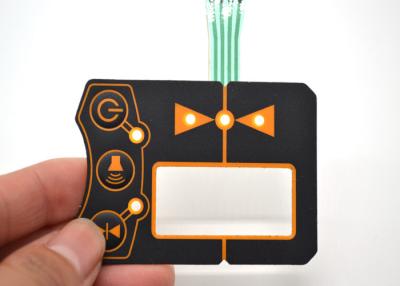 China Abrasion Resistant Flexible Membrane Switch / Custom Membrane Keyboard for sale