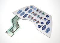 China Single Shielding Sealed Membrane Switches Multi Keys For Microwave Oven ZS-108 Type 0.1-1.0mm Travel for sale