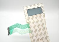 China Flat Microwave Oven Membrane Keypad with Shielding Layer | 3M55230 Adhesive | -40℃ to 70℃ Operating Range for sale