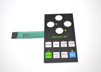 China Dust Proof LED Membrane Switch Control Panel with 500M Cycle Life, -40°C to +70°C Temperature Range for sale