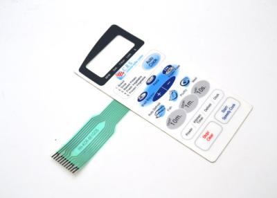 China Custom Flexible Flat Membrane Switch with ±0.25mm Tolerance, 1 Million Cycle Life for Industrial Control Panels for sale