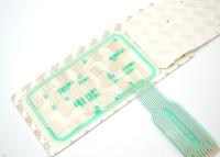 China Custom Flexible Flat Membrane Switch with ±0.25mm Tolerance, 1 Million Cycle Life for Industrial Control Panels for sale